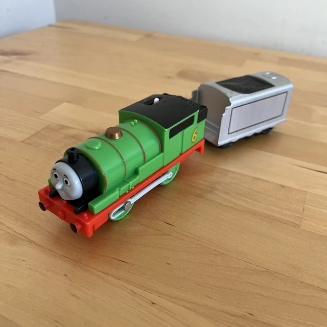 THOMAS & FRIENDS Trackmaster ‘Percy’ Mattel Motorised Train & Tender ...