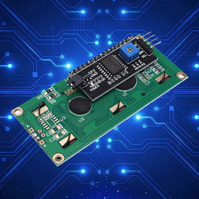 I2C 1602 LCD Module Backlight Control for Arduino and Microcontrollers ...