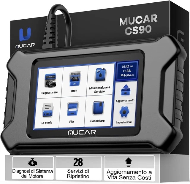 SISTEMA DIAGNOSTICO DEL motore MUCAR CS90 EUR 195,00 - PicClick IT