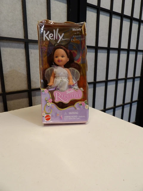 BARBIE KELLY MELODY As The Angel Princess Barbie As Rapunzel Doll NIB £ ...
