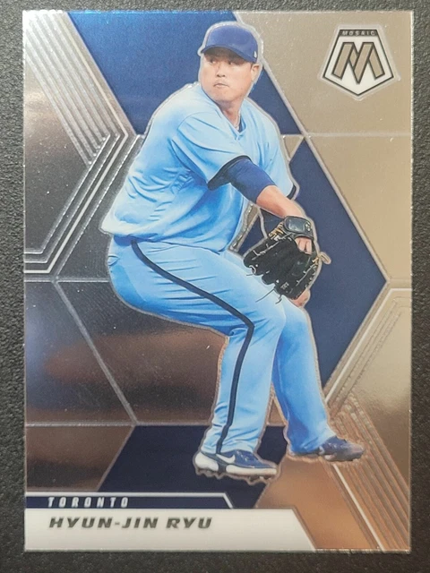 BASE EN MOSAÏQUE Panini 2021 #178 Hyun-Jin Ryu - Toronto Blue Jays EUR ...
