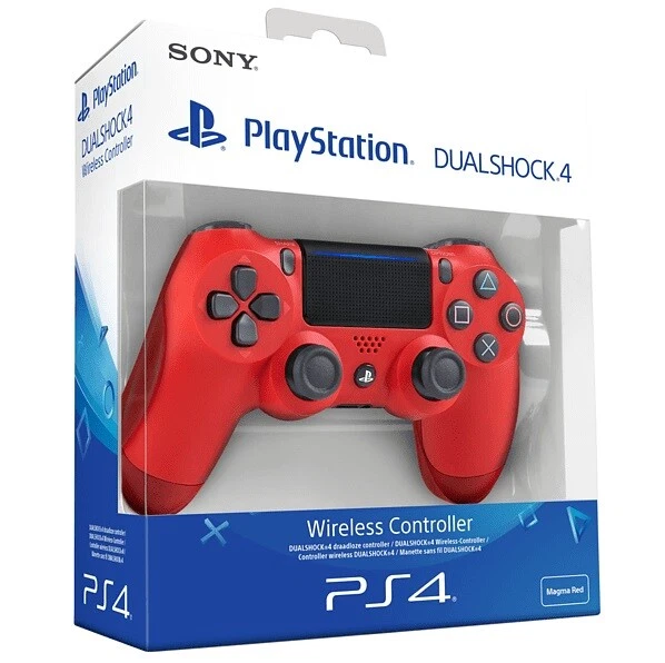 CONTROLLER SONY DUALSHOCK 4 Wireless V2 Magma Red Ps4 Rosso Playstation ...