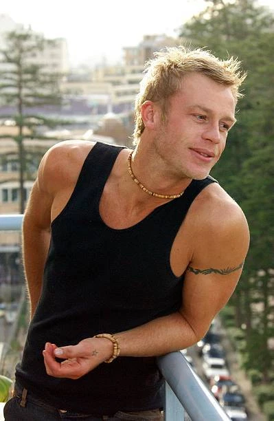 AUSTRALIAN ACTOR JARROD Dean on the set of the film 'Liquid Bridge- Old ...