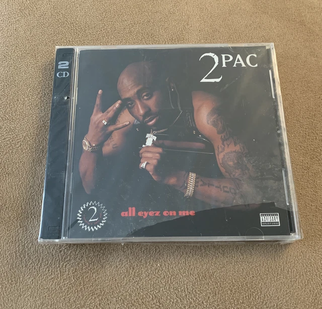 2PAC TUPAC SHAKUR ''All Eyez On Me'' Double CD First Edition 1996 *Rare ...