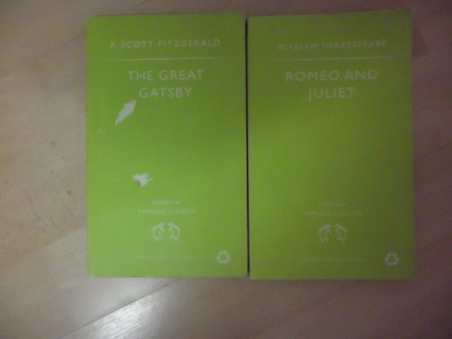PENGUIN POPULAR CLASSICS- Romeo and Juliet/Great Gatsby EUR 1,13 ...