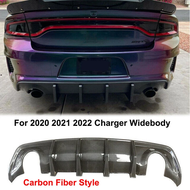 FOR 2020-2023 DODGE Charger Widebody SRT Rear Bumper Diffuser Lip ...