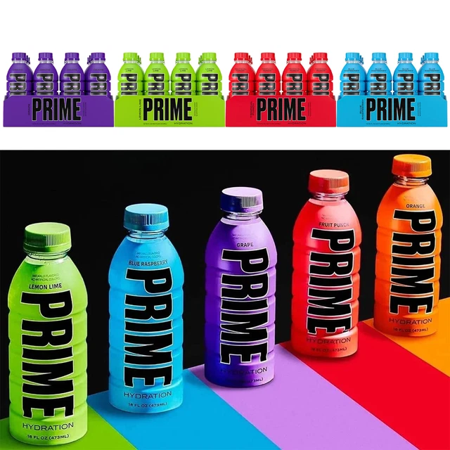 BOISSON D'HYDRATATION PRIME X1 By Logan Paul X Ksi Toutes Les Saveurs ...
