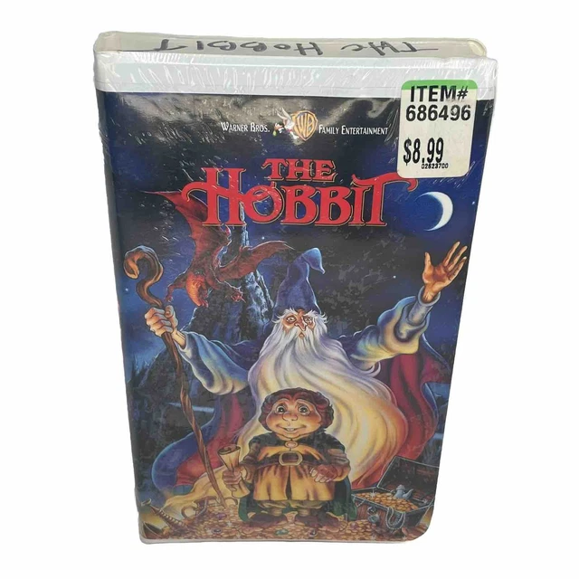 WARNER BROTHERS THE HOBBIT- Animated VHS Tape w/Clamshell Case £12.12 ...