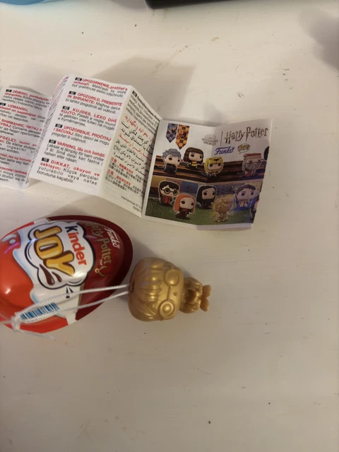 HARRY POTTER GOLD kinder joy 2024 VT 401 K ultra rare collector's item ...