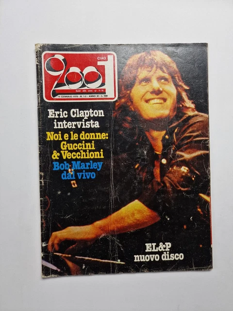 RIVISTA CIAO 2001 anno 1979 numero 1/2 Eric Clapton EUR 6,00 - PicClick IT