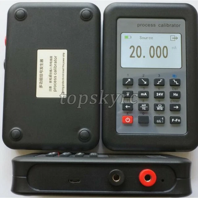 LB02A MULTIFUNCTION PROCESS Calibrator for Frequency RTD TC mV mA ...
