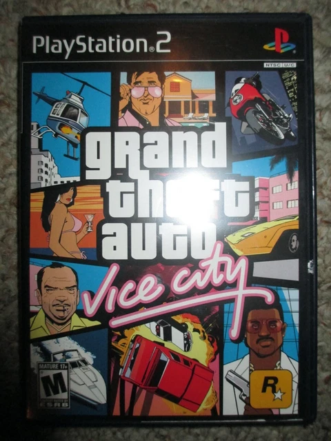 GRAND THEFT AUTO: Vice City (Sony PlayStation 2, 2002) PS2 Complete EUR ...