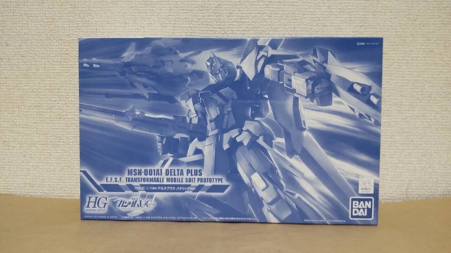 BANDAI HGUC 1/144 MSM-001A1 Delta Plus Metallic Ver. Gundam Model Kit Gunpla New EUR 212,21 ...
