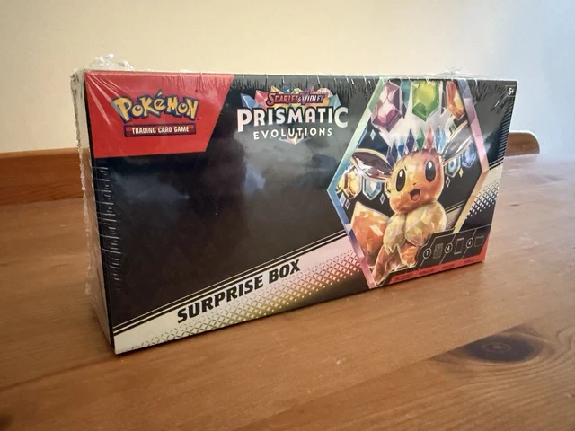 POKÉMON TCG: SCARLET & Violet Prismatic Evolutions Surprise Box - NEW/Sealed £5.20 - PicClick UK