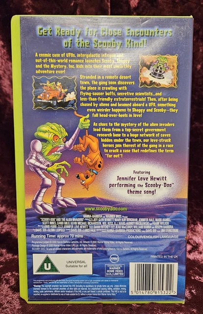 SCOOBY DOO AND The Alien Invaders (VHS, 2000) £0.99 - PicClick UK