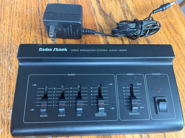 VINTAGE RADIO SHACK Realistic Video Enhancer 15-1961: Stereo Audio ...