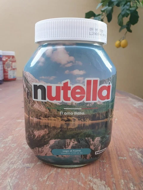 NUTELLA VASETTO 900 Gr. -Edizione Limitata Italia Ti Amo-23 Di 30 Lago ...