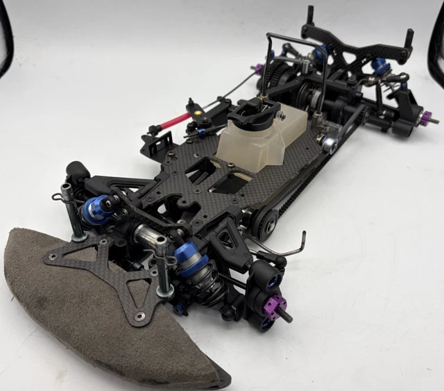 FOR PARTS KYOSHO engine car V-One RRR ? 4WD chassis only £153.28 ...