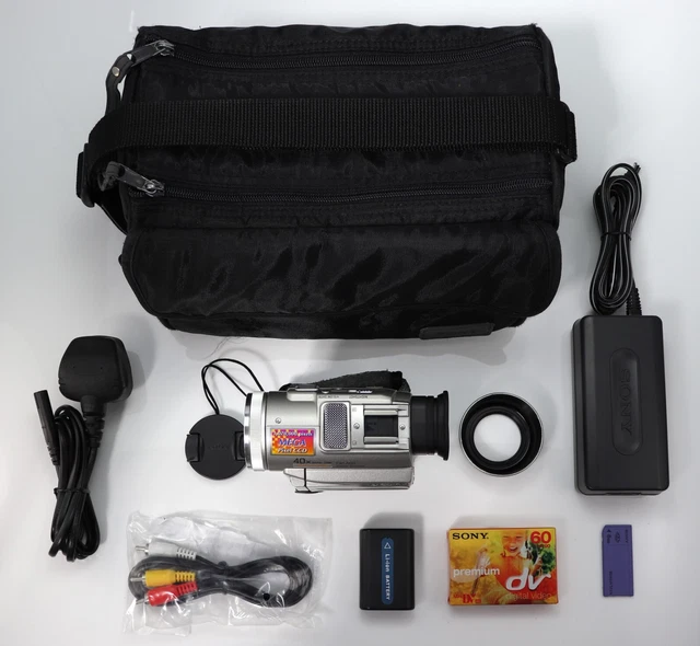 SONY HANDYCAM DCR-PC100E Camcorder Mini Dv Digital Tape Video Camera £ ...