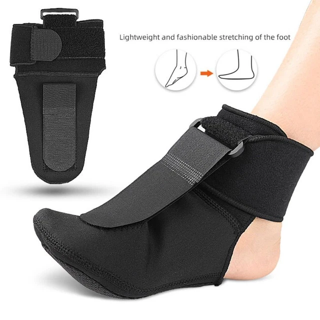 STRETCH STRAP FOOT Drop Orthosis Adjustable Fasciitis Brace Foot Care ...