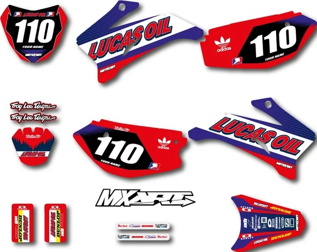 CUSTOM GRAPHICS FULL Kit to Fit Yamaha TTR 110 ACTIVE STYLE stickers ...