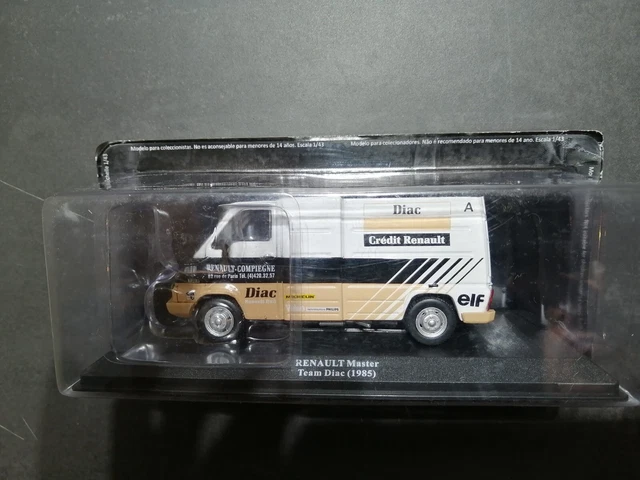 RENAULT MASTER 1/43 diac 1985 EUR 12,00 - PicClick FR