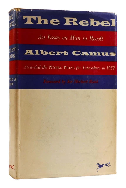 ALBERT CAMUS THE Rebel 1st Edition 1st Imprimé EUR 255,45 - PicClick FR