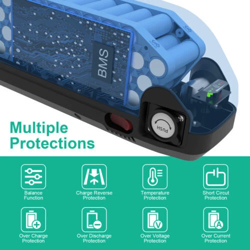 E BIKE BATTERY 36V 48V 52V 13Ah 20Ah Lithium Ebike Electric bike bicycle battery £169.00 ...