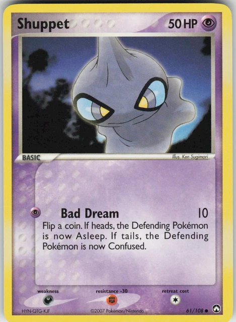 POKEMON SHUPPET 61/108 Power Keepers Common NM £3.56 - PicClick UK
