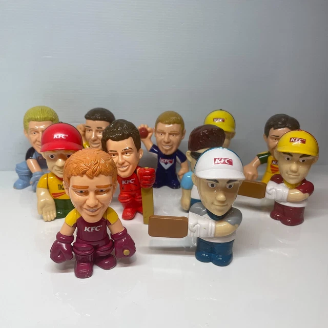 11X KFC TWENTY20 Big Bash Cricket Collectable Toys Cricketer Figures ...