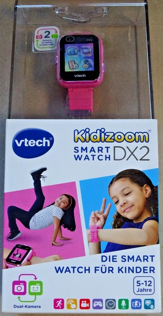 SMARTWATCH VTECH KIDIZOOM DX2 rosa - 2x fotocamera - 5-12 anni - nuovo ...