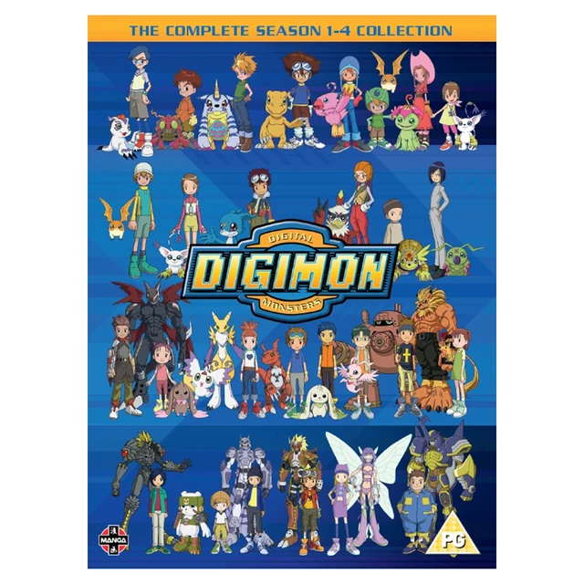 DIGIMON - DIGITAL Monsters: Seasons 1-4 [PG] DVD Box Set £39.99 ...