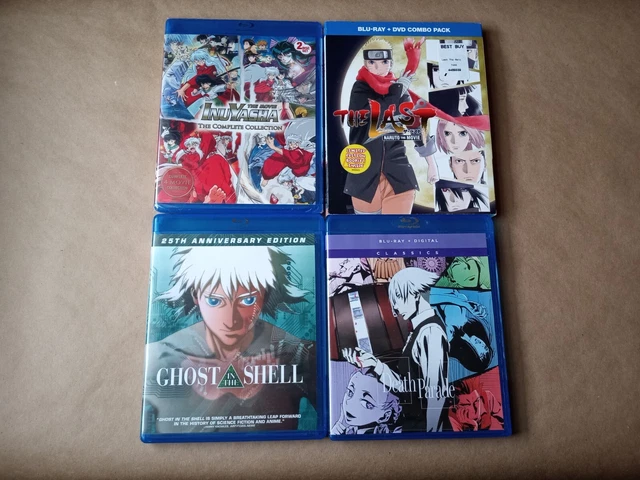 NARUTO, INUYASHA, GHOST In The Shell, Death Parade(Blu-Ray) $43.56 ...