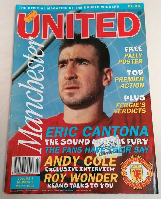 MAGAZINE - THE Official Manchester United Magazine Vol 3 N° 3 mars 1995 ...