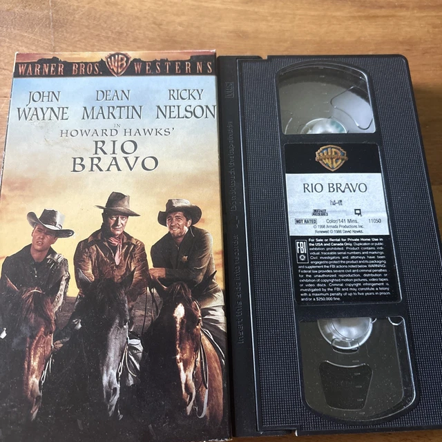 RIO BRAVO (VHS, 1996) John Wayne Dean Martin Ricky Nelson $5.00 - PicClick