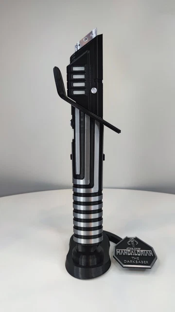MANDALORIAN DARK SABER prop replica Star Wars Mando light saber Jedi ...