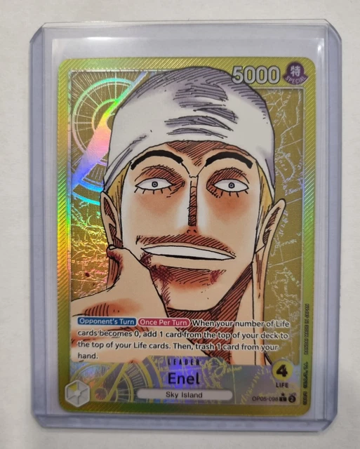 ONE PIECE CARD Game Awakening of the New Era Enel Leader Alt Art OP05 ...