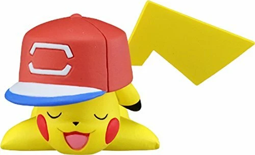 MODELLINO TAKARATOMY POKEMON Sole e Luna-Emc-25-Ash's Pikachu con Alola ...