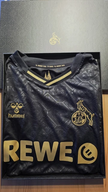 1. FC KÖLN Ausweichtrikot 2025/26 777 Jahre Dom Trikot Gr. M OVP NEU ...