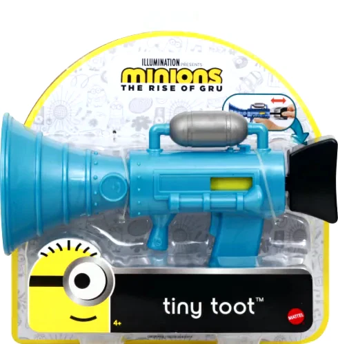 MINIONS: THE RISE of Gru Tiny Toot Fart Firing Blaster - BNIB - FREE ...