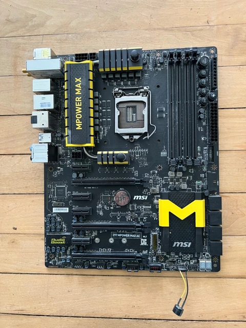 MSI Z97 MPOWER MAX AC Motherboard LGA 1150 DDR3 Mainboard £53.00 ...