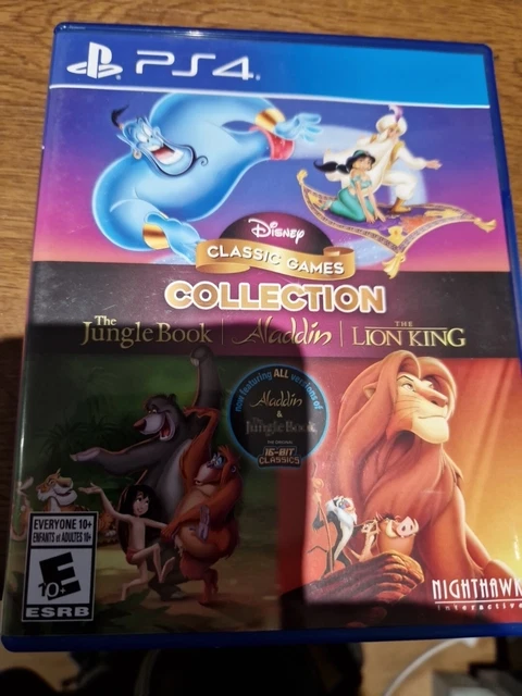 DISNEY CLASSIC GAMES: Aladdin , The Lion King, Jungle Book (PlayStation ...