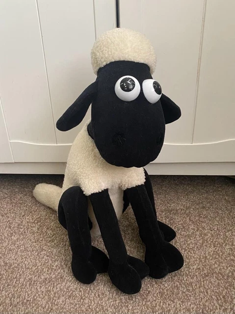 VINTAGE LARGE 17” Shaun The Sheep Plush 1989 Born to Play Wallace and ... VINTAGE LARGE 17” Shaun The Sheep Plush 1989 Born to Play Wallace and ...