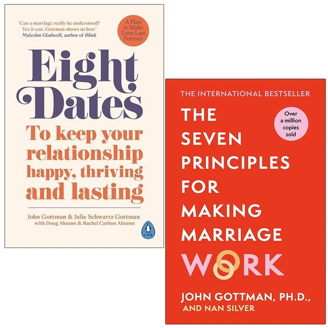 EIGHT DATES AND Seven Principles For Making Marriage Work 2 Books ...