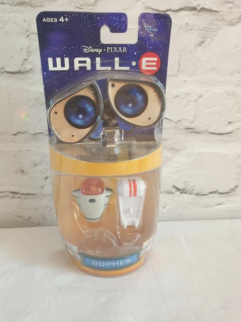 DISNEY PIXAR WALL-E M-O Gopher with Transport-Bot 2" figure #60220 £20. ...