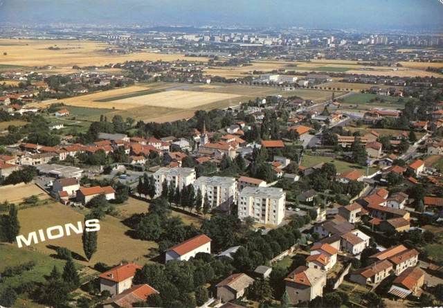 CARTE UNE VUE de MIONS prise du dessus EUR 2,50 - PicClick FR