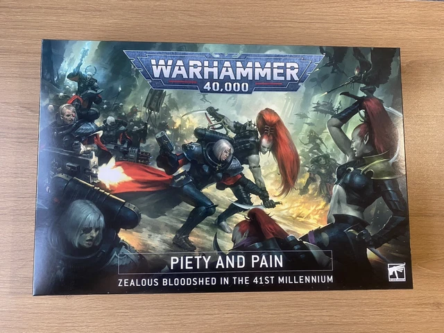 GAMES WORKSHOP WARHAMMER 40000 Piety And Pain Boxed Game £70.00 ...