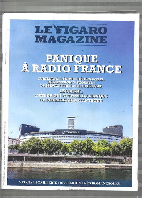 LE FIGARO MAGAZINE-28-29 NOVEMBRE 2025-RADIO FRANCE/Spécial joaillerie ...