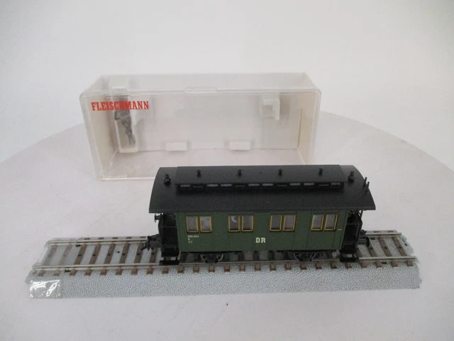 FLEISCHMANN SPUR H0 5758 K Personenwagen der DR in OVP EUR 26,90 ...