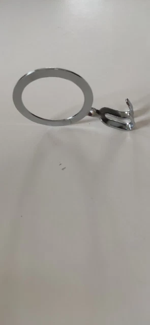 20 ANTI THEFT Chrome hotel coat hanger security rings Made By Northmace ...